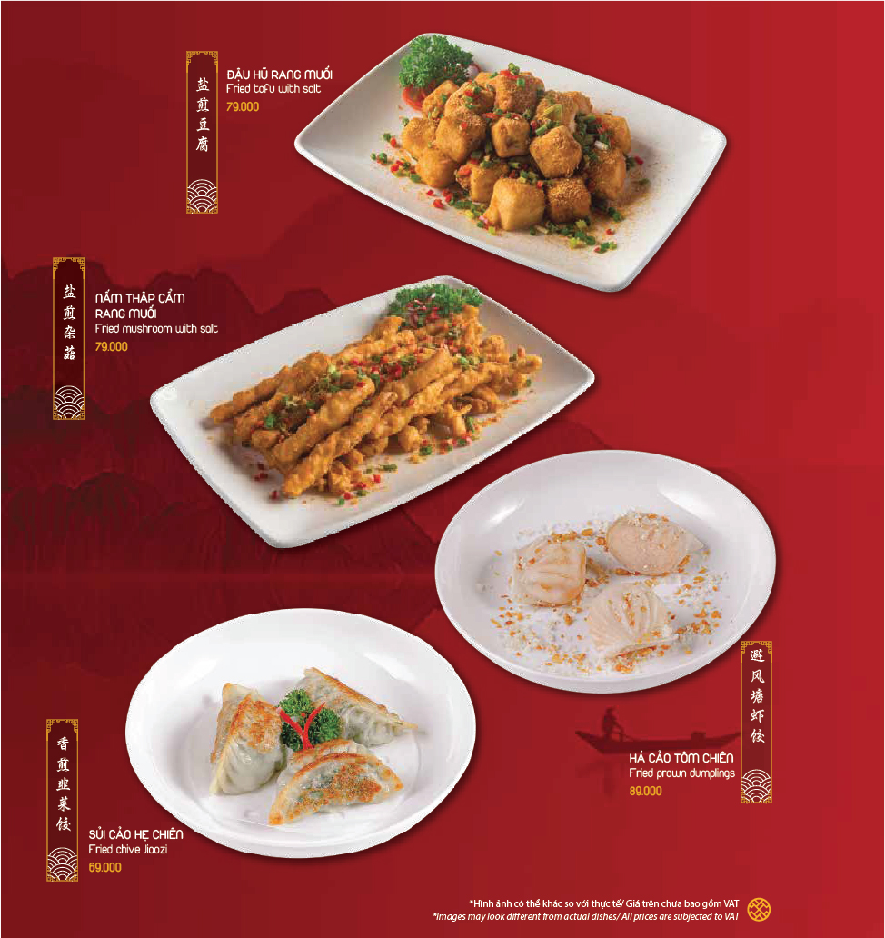 Menu miền Bắc - MeiWei