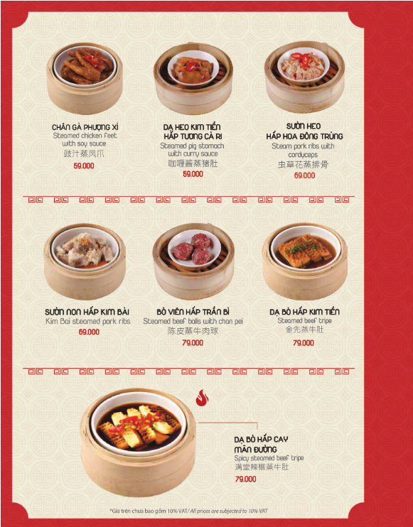 Menu Miền Nam | Meiwei