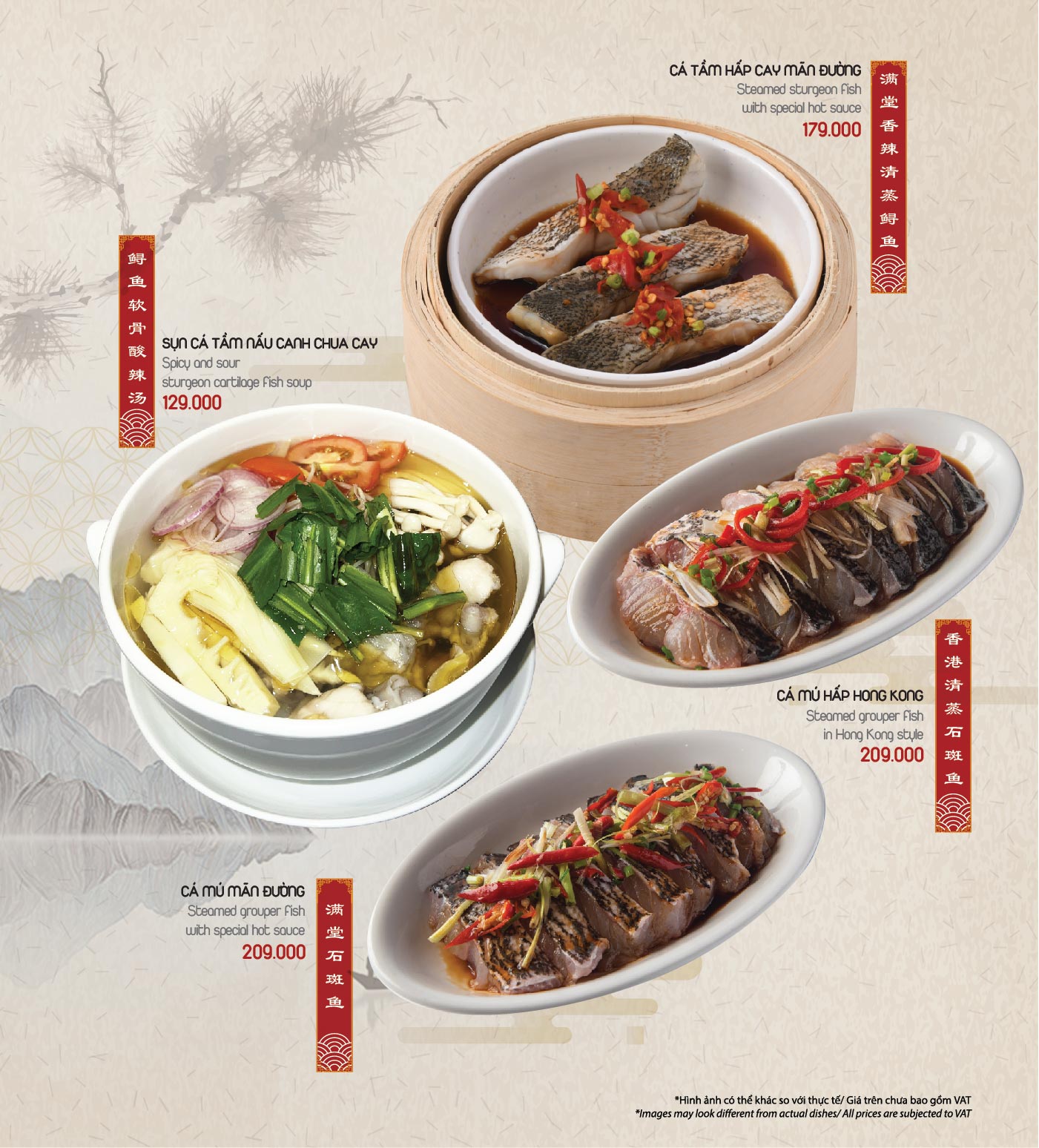 Menu miền Nam - MeiWei