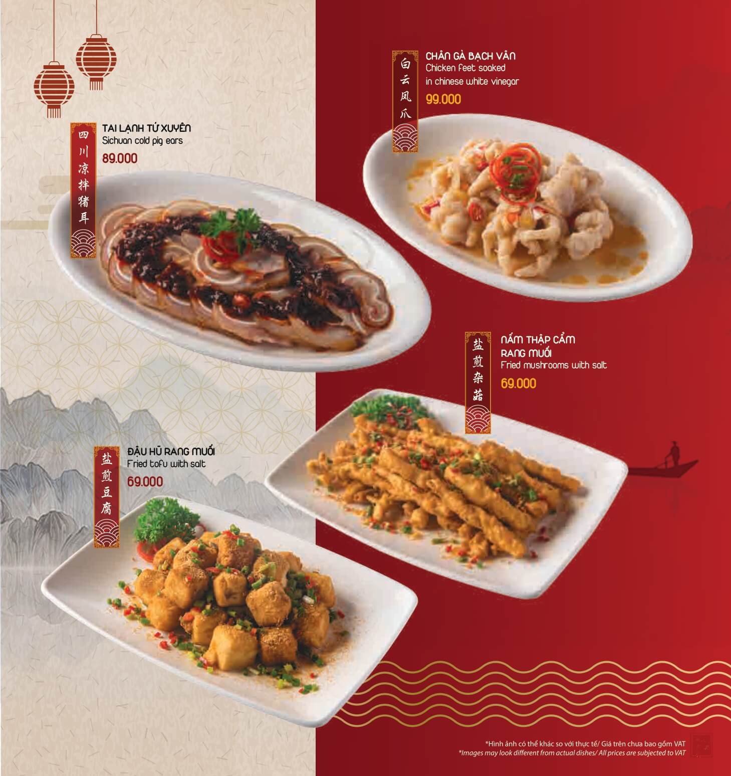 Menu miền Nam - MeiWei
